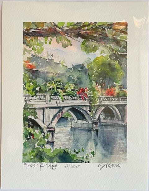 Lake Lure Flowering Bridge